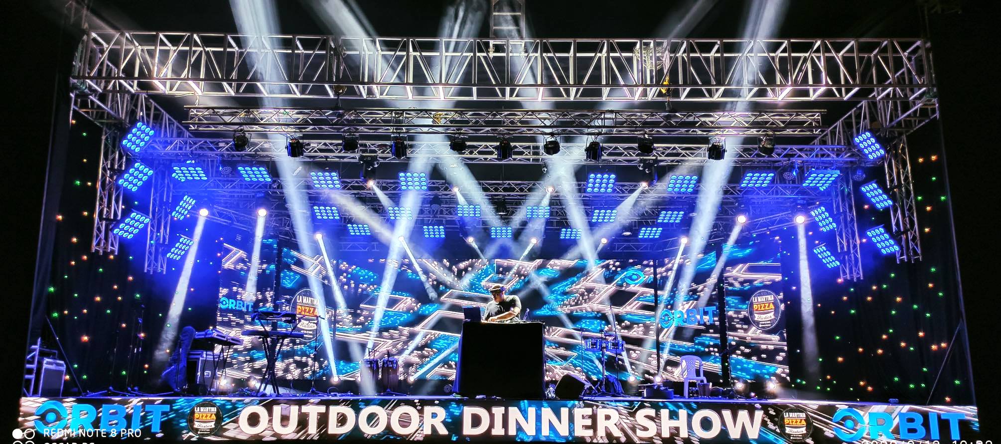 Milton de la Cruz Lights Orbit Eventos Drive-In-Livestream Combo With ...